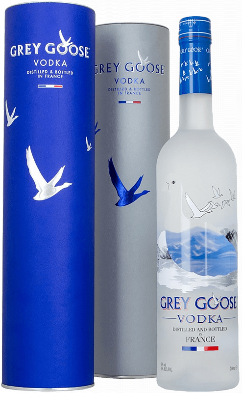 Водка Grey Goose (gift box) 0.7 л (Грей Гус в подарочной упаковке ...